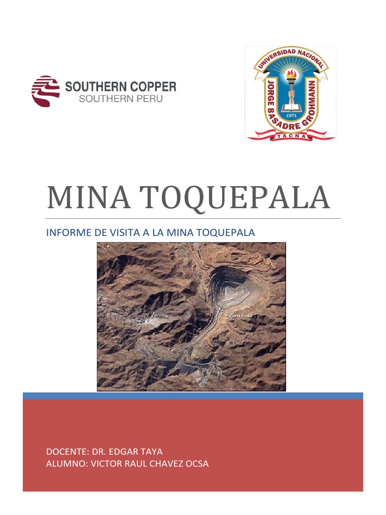 Mina Toquepala | PDF | Cobre | Volcán