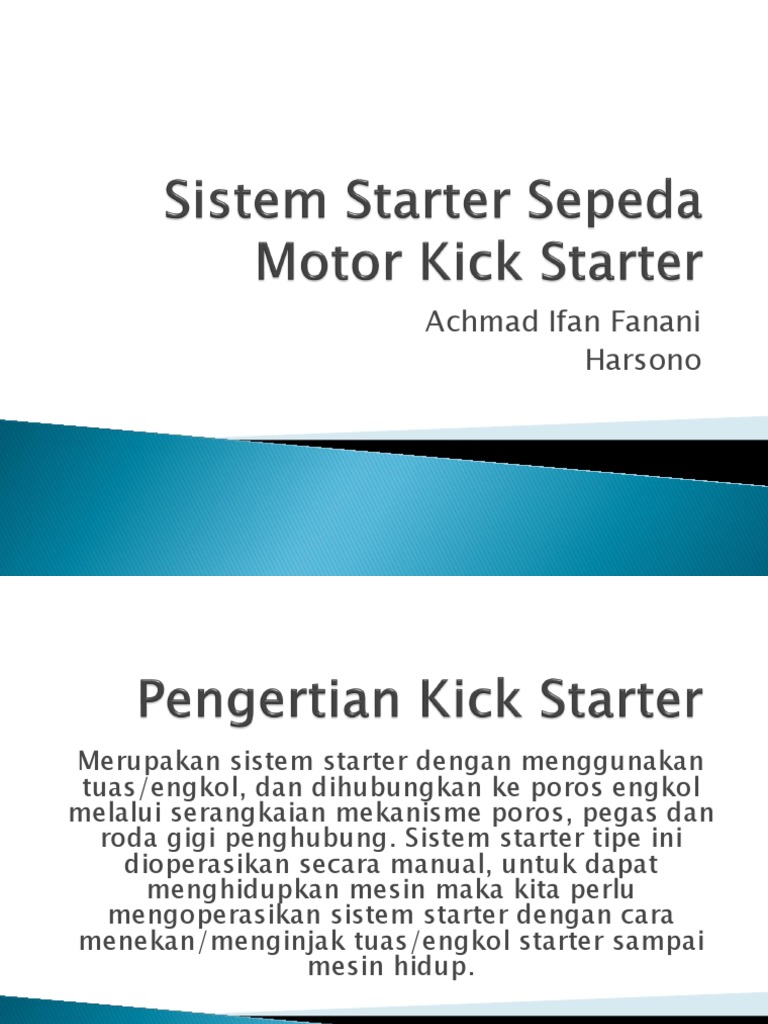 Kick Starter | PDF