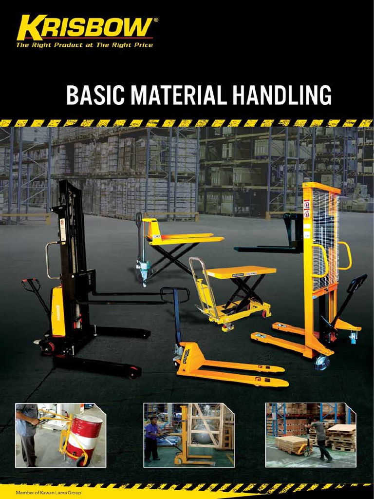 Basic Material Handling Basic Low | PDF | Pallet | Elevator