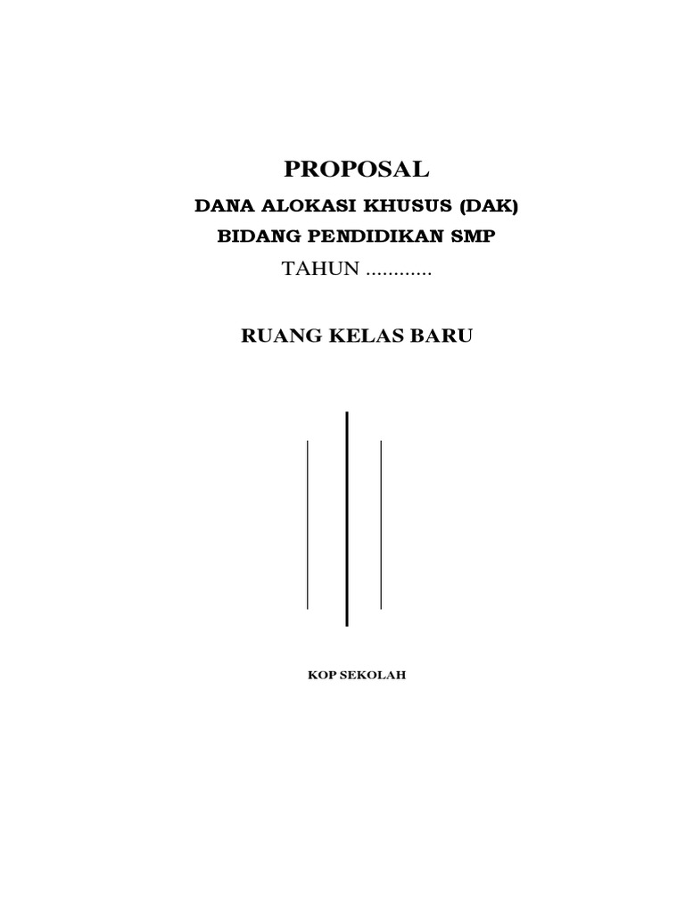 Contoh Proposal RKB File Terbaru | PDF