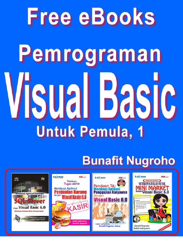 Dasar Pemrograman Visual Basic 6.0 Untuk Pemula Bagian 1 | PDF ...
