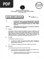 Local Budget Circular No 165 | PDF | Salary | Government Budget