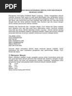 Format Penulisan Paper Yang Baik Dan Benar | PDF | Bisnis | Komputer