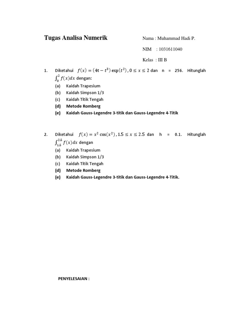 Tugas Anum Hadi | PDF