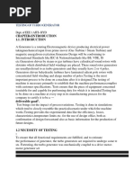 Elcid Test of Generator | PDF | Electric Generator | Reliability ...