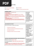 Unisa Lesson Plan | PDF