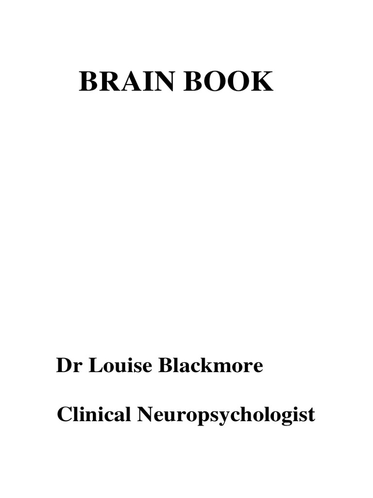 Brain Book | PDF | Traumatic Brain Injury | Stroke