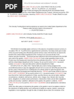 3 2 Registered Private Indemnity Bond 20090819 PDF | PDF | Surety Bond | Subrogation
