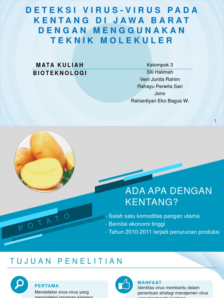 Jurnal Virus Kentang | PDF
