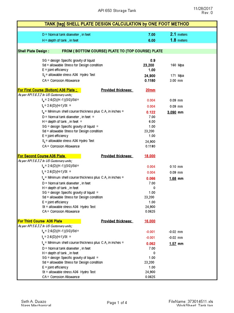 Tank Shell Design | PDF | Foot (Unit) | Shell (Projectile)