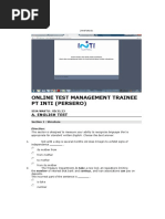 General Competency Test Level 1 | PDF | Question | Test (Assessment)