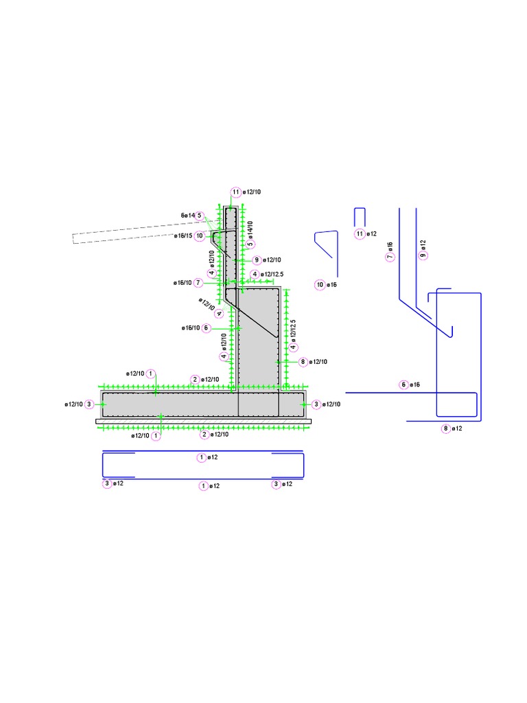 Upornjak 2 - Skica Armature | PDF