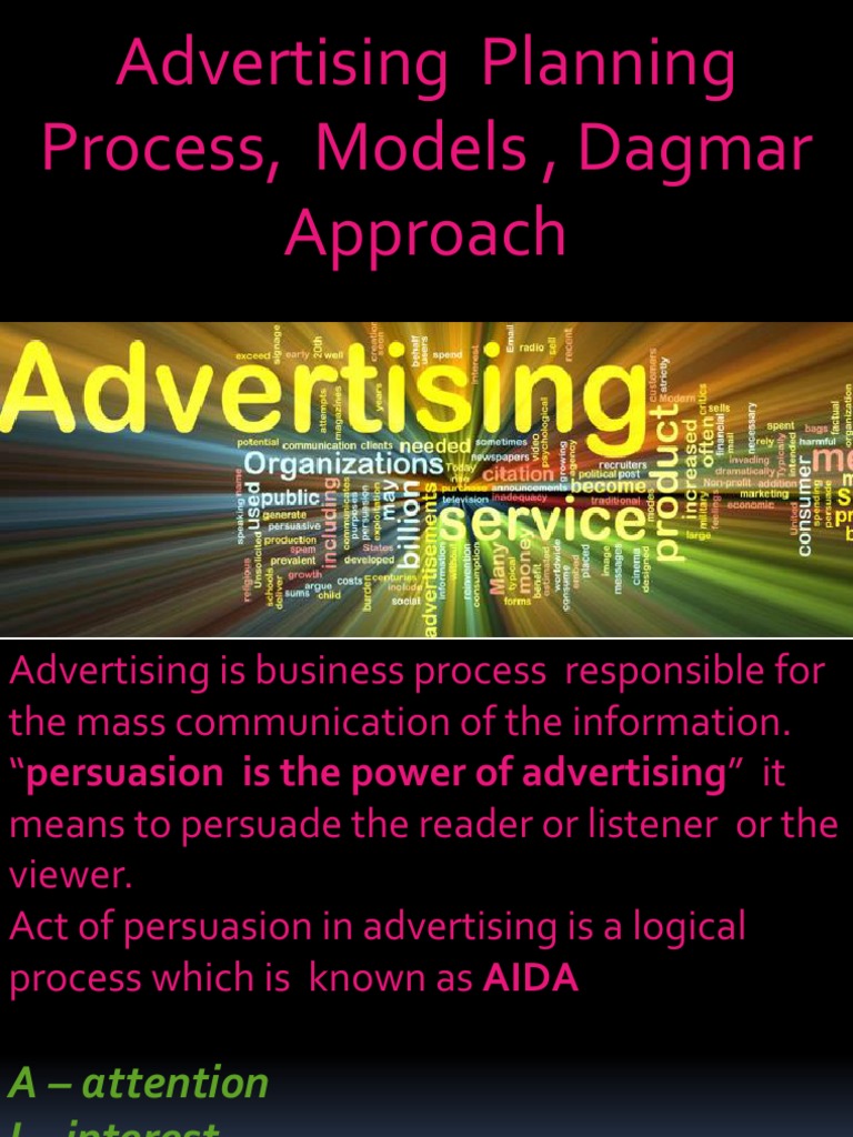 Advertising Planning Process, Models, Dagmar Approach | PDF ...