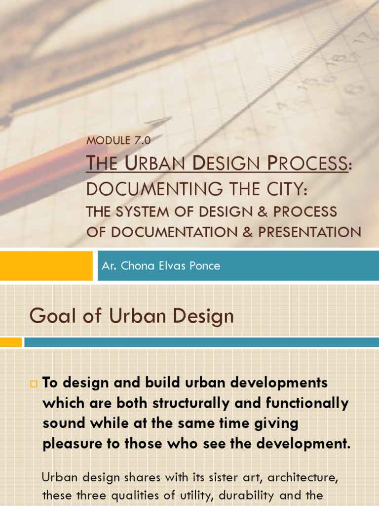Urban Design Process Overview | PDF | Urban Design | Parks