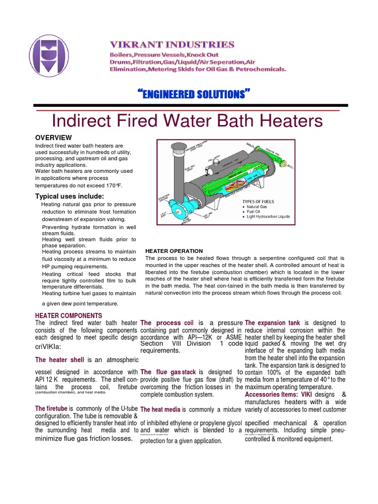 Water Bath Heater Writeup PDF | PDF