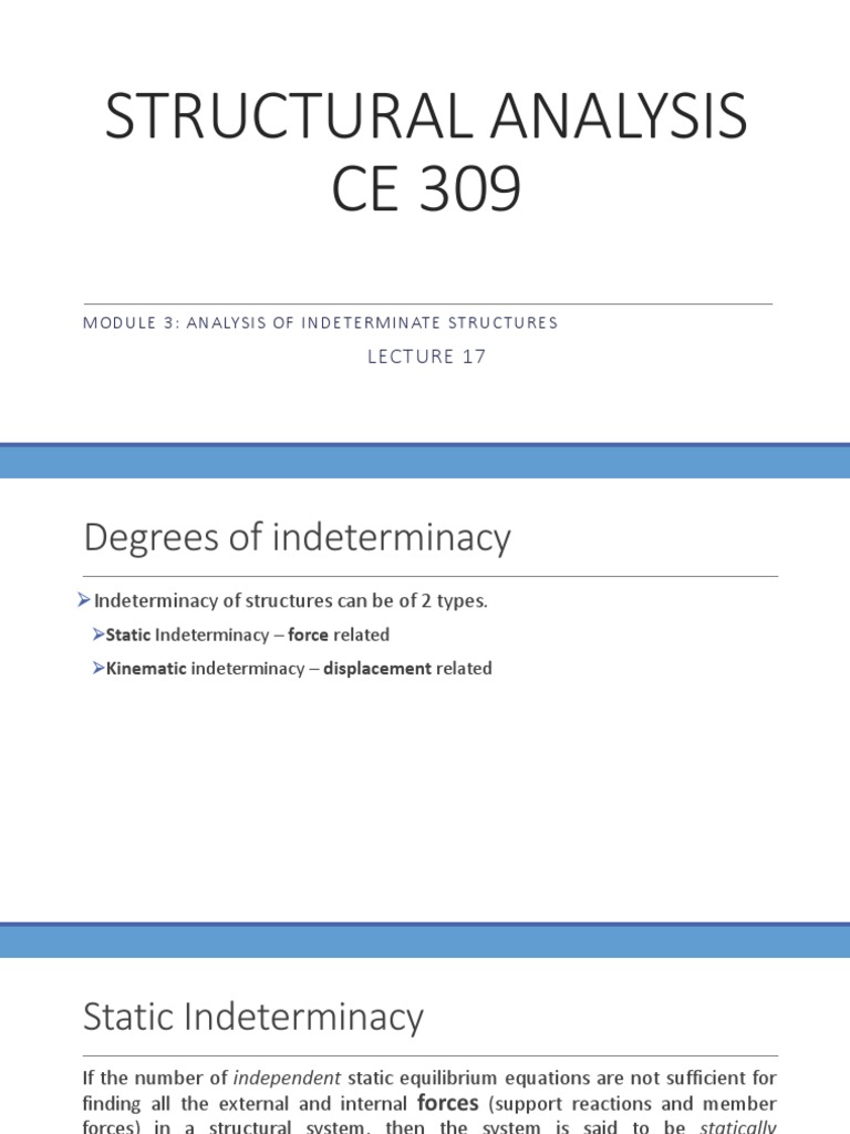 Solving Indeterminate Structures - Compatibility | PDF | Beam ...