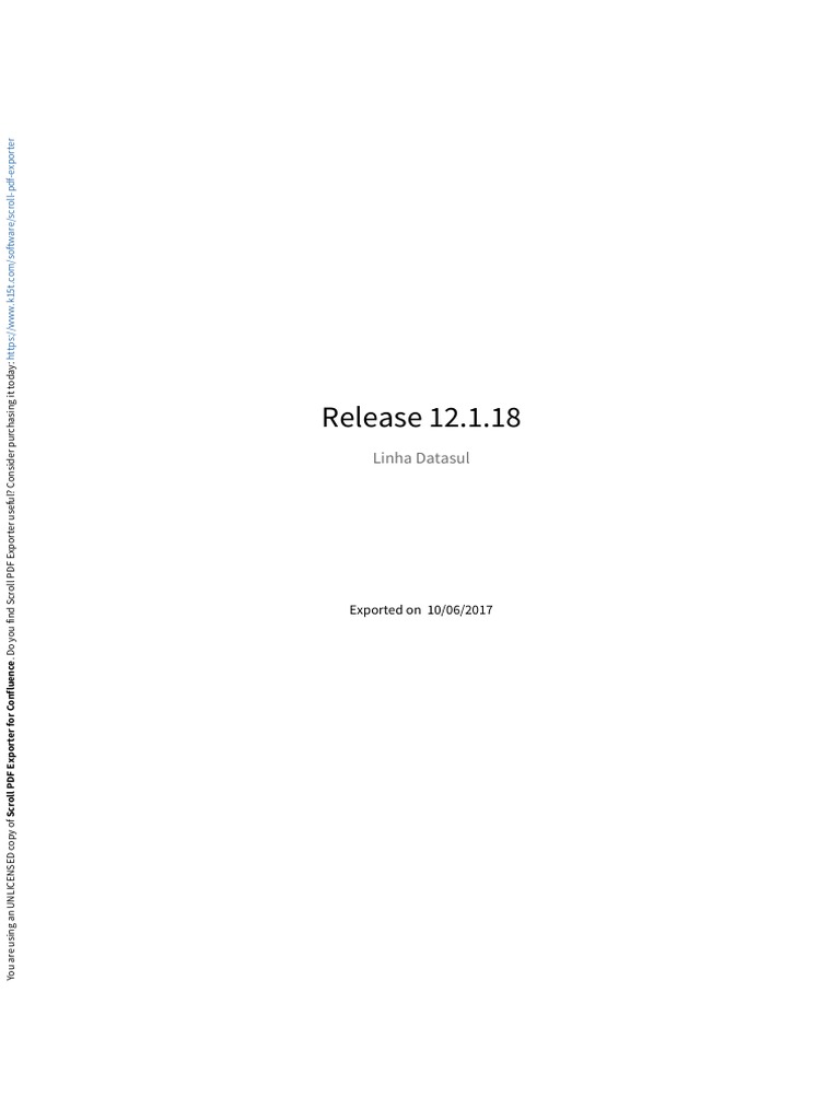 Datasul - 12.1.18 | PDF | Innovation | Economies