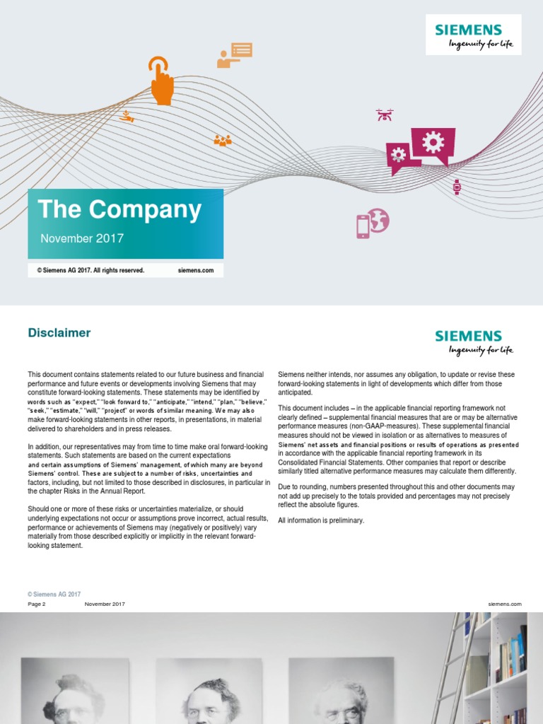Siemens Company Presentation | PDF | Siemens | Innovation