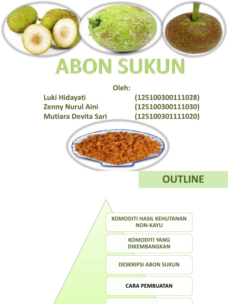 Abon Sukun | PDF