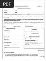 Tour Advance Form | PDF