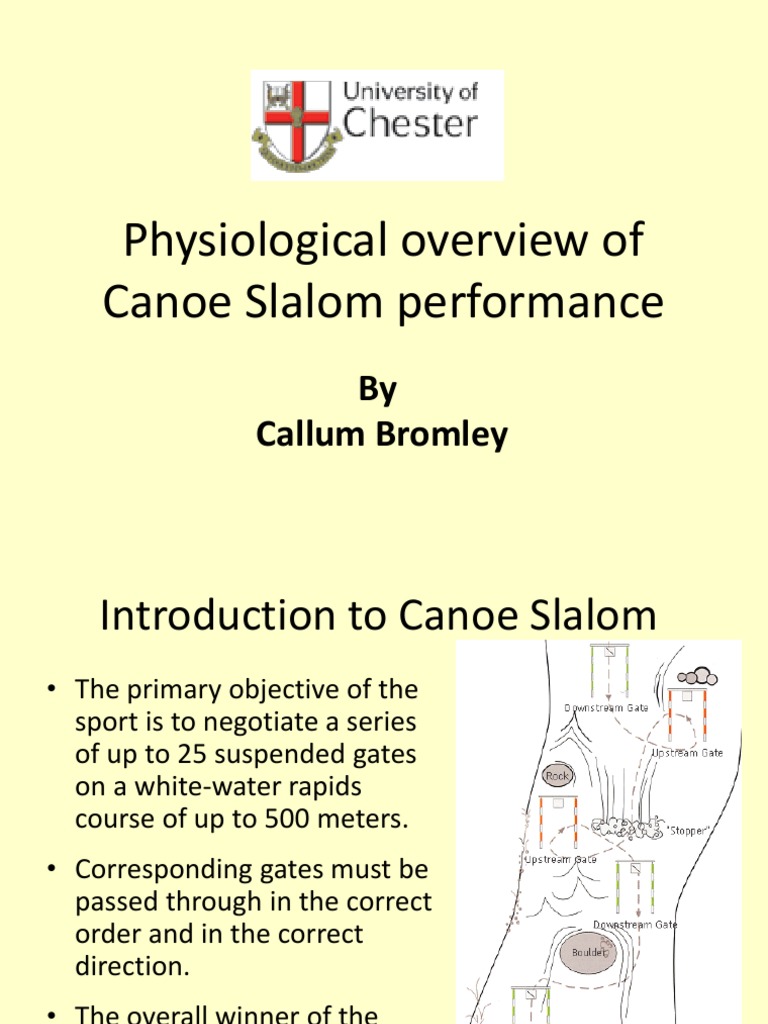 Physiological Overview of Canoe Slalom Performance: by Callum Bromley ...