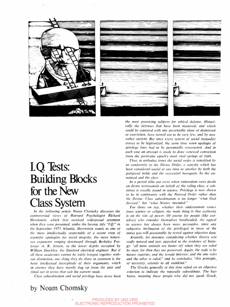 Chomsky - Iq Building Blocks New Class System | Download Free PDF ...