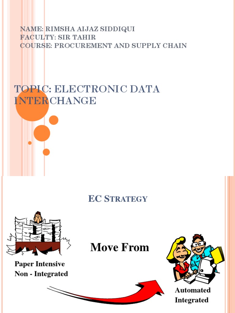 Strategic Importance and Benefits of Electronic Data Interchange (EDI) for Supply Chain ...