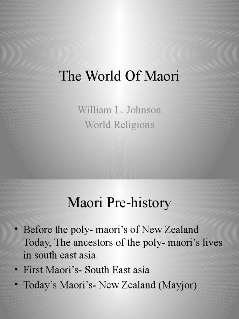 The World of Maori | PDF | Māori People | Polynesia