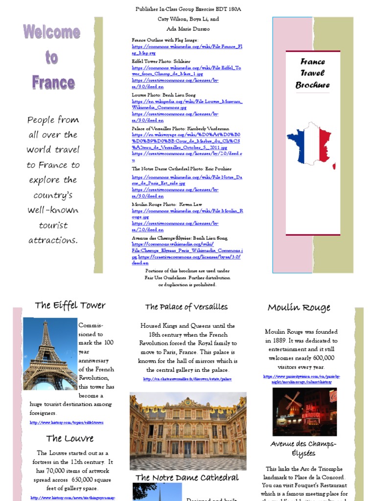 Brochure France Edt180a | PDF | France | Paris