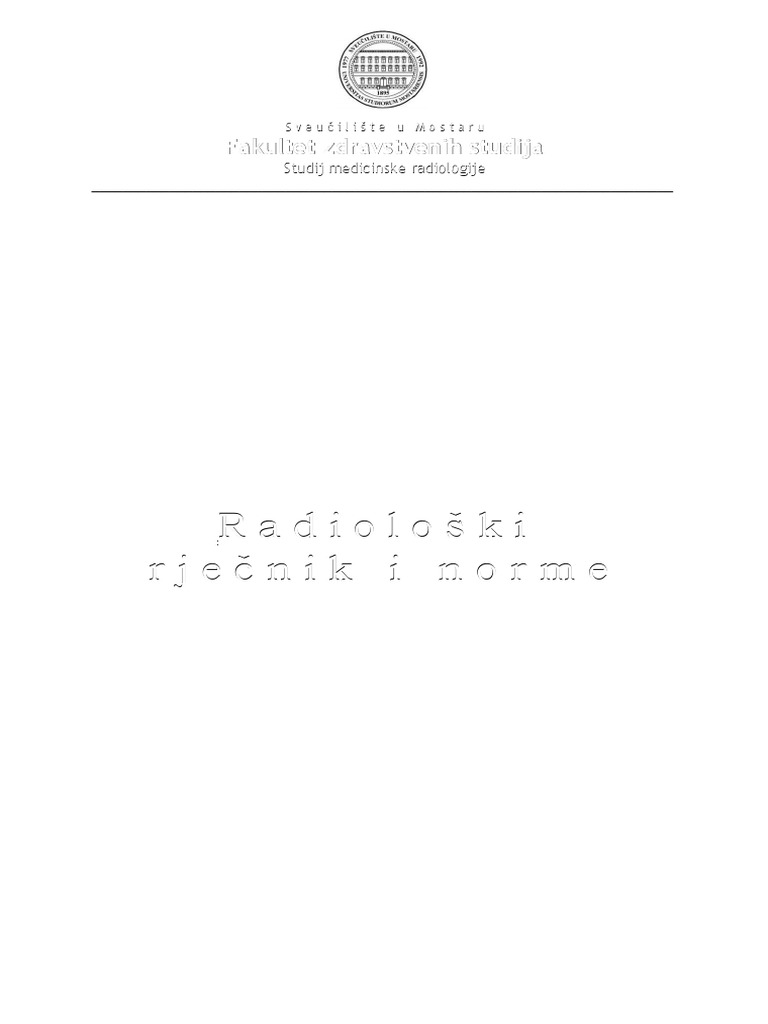 Medicinska Terminologija | PDF