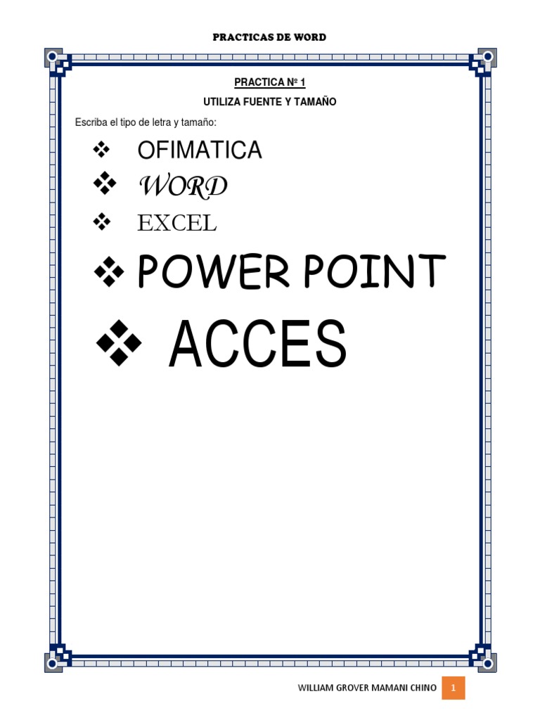 Practic Word | PDF | Microsoft Word | Microsoft