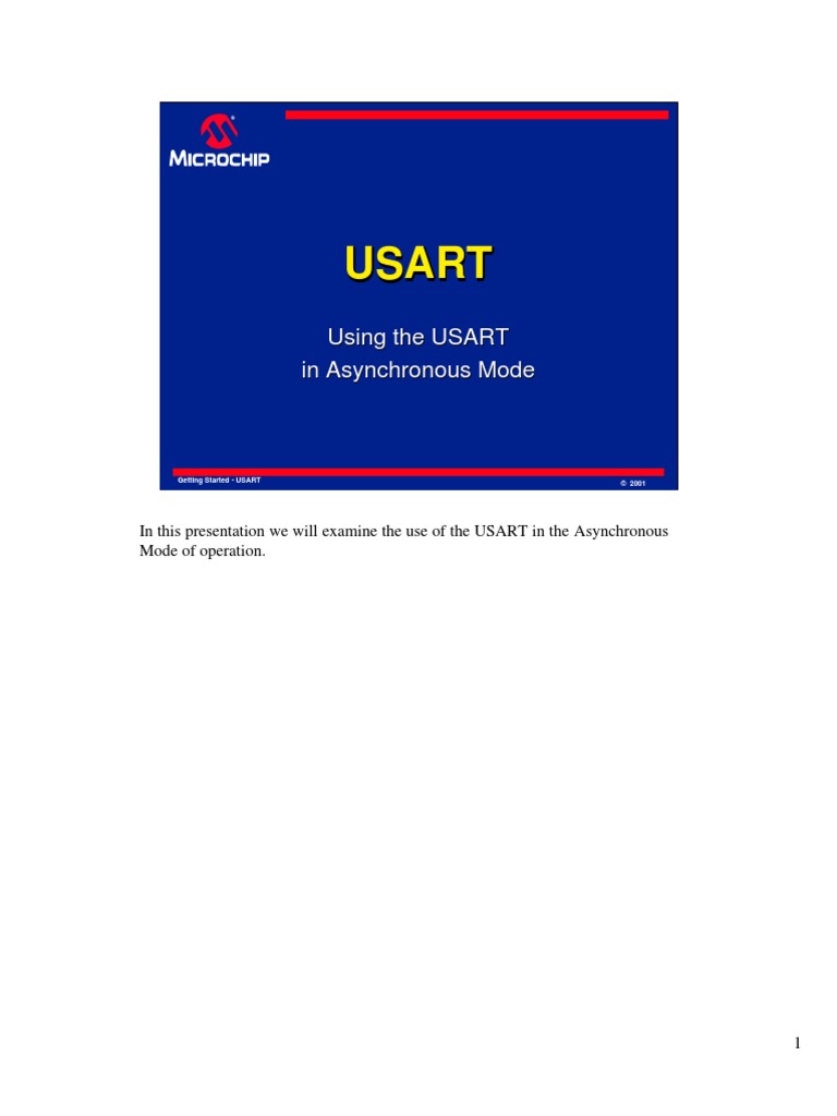 USART | PDF