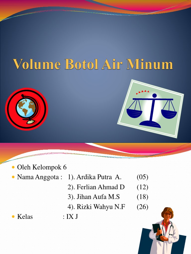 Volume Botol Air Minum | PDF
