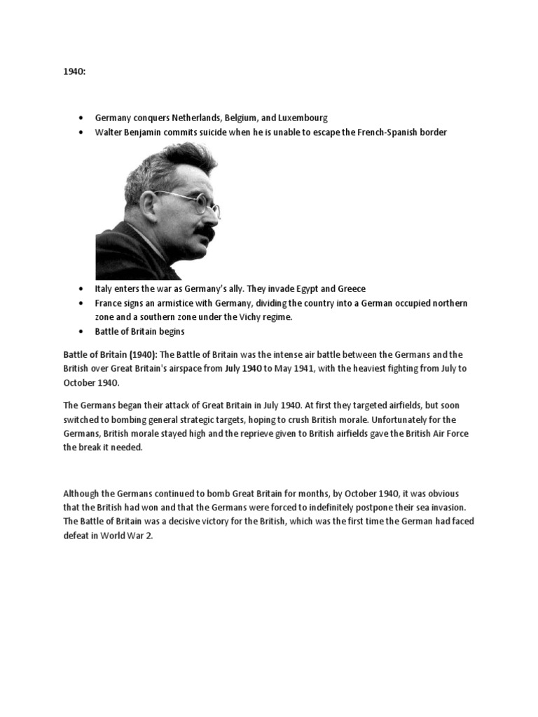 Battle of Britain (1940) : The Battle of Britain Was The Intense Air ...