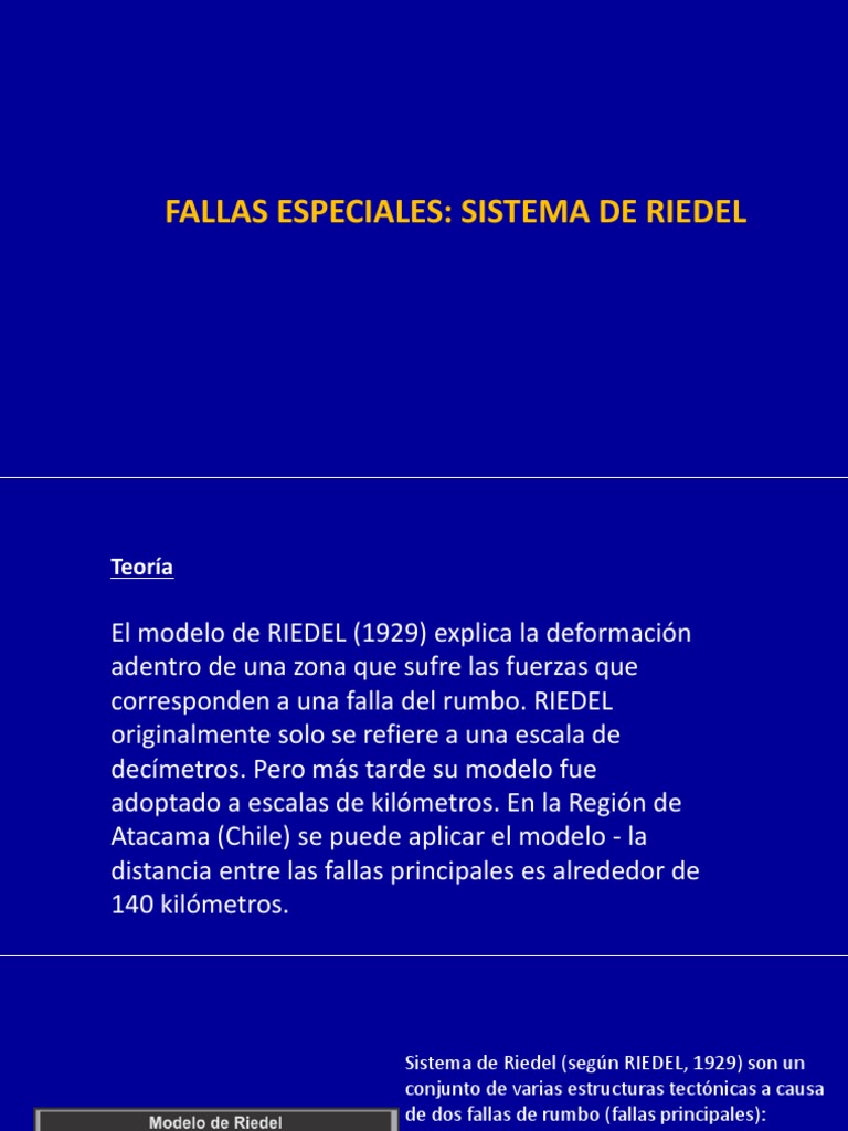 Modelo de Riedel | PDF