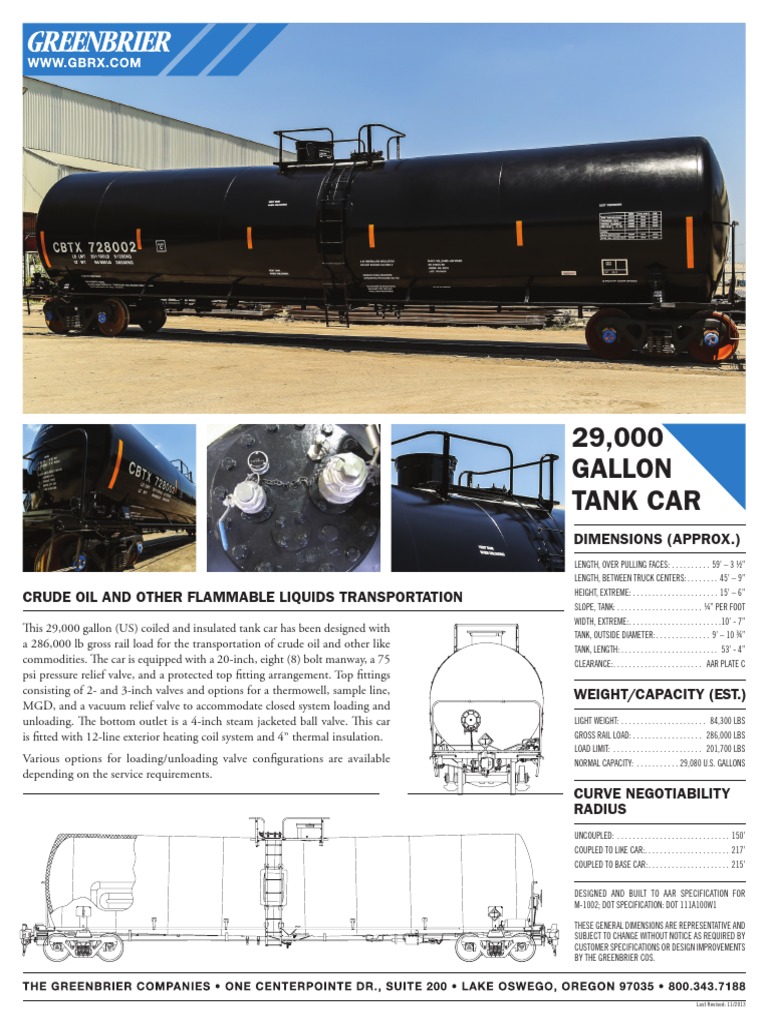 Tank 29000 | PDF | Mechanical Engineering | Transport