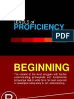 Computation of Minimum Proficiency Level | PDF