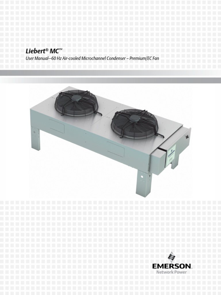 Liebert MC 60hz User Manual | PDF | Switch | Capacitor