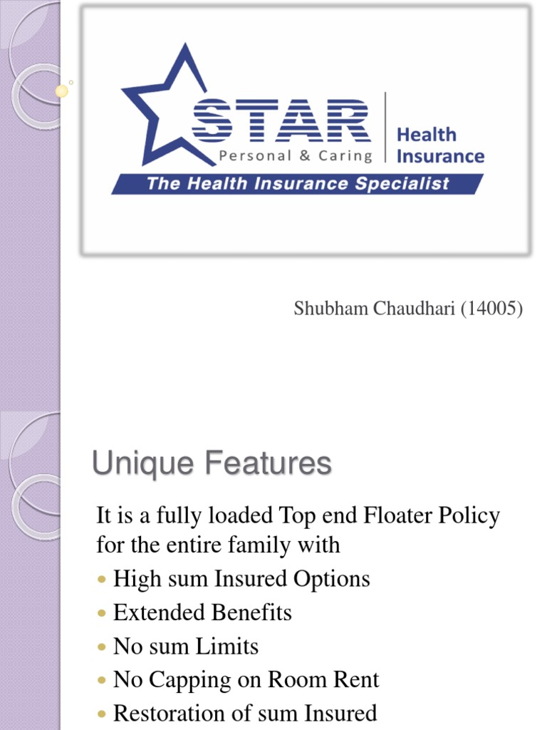 Star Health Insurance | PDF | Insurance | Health Economics