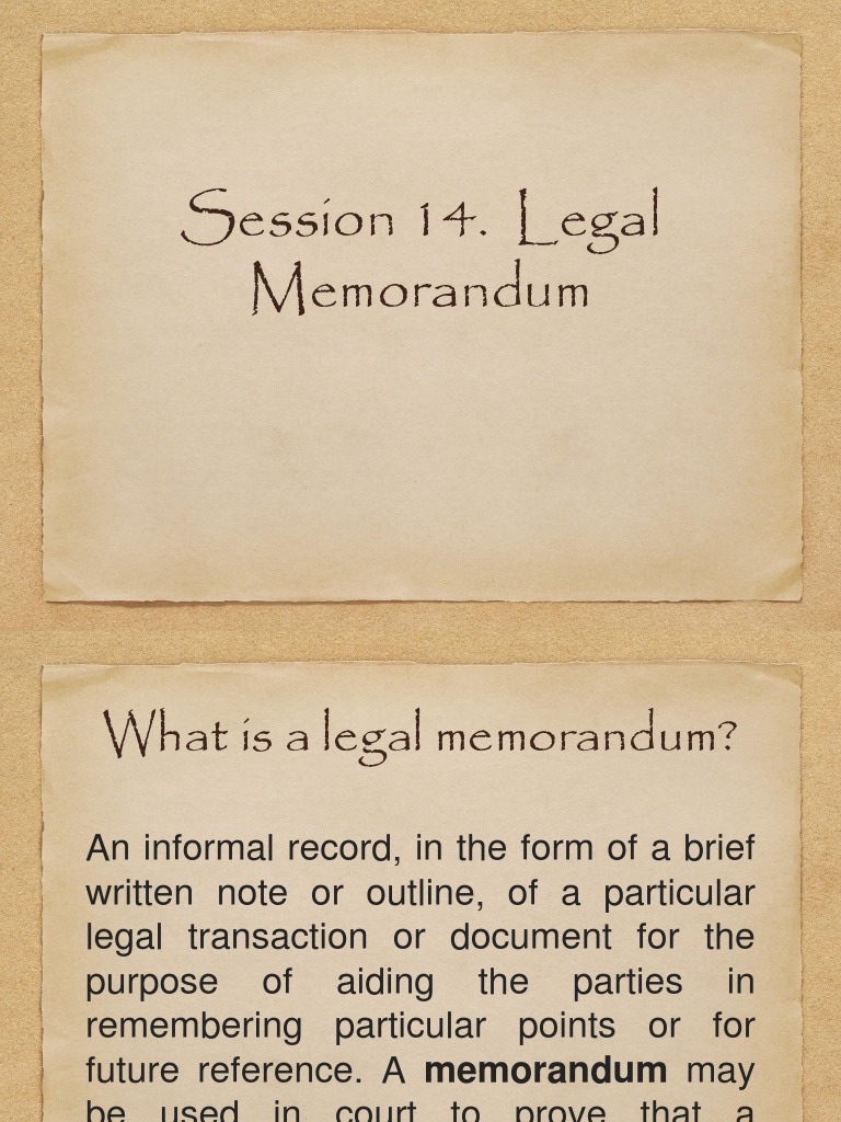Structure of a Legal Memorandum | PDF | Common Law | Virtue