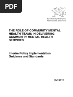 Adult Mental Health Team CMHT Standard Operating Procedure | PDF ...
