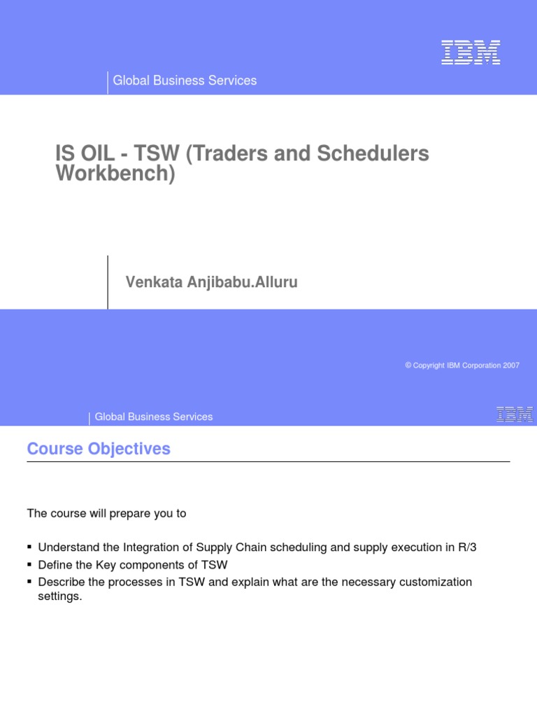 Oil and Gas Training TSW | Download Free PDF | Business Process ...