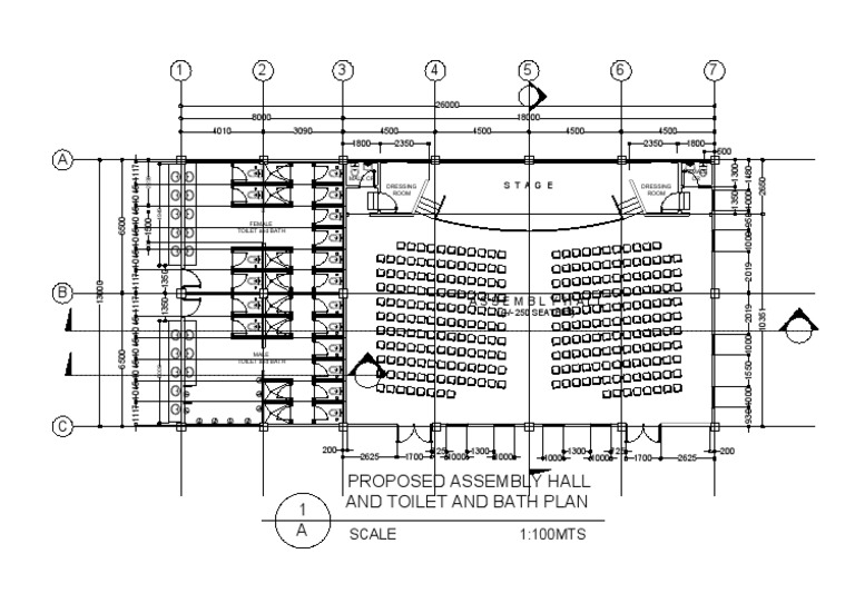 Assembly Hall Floor Plan Overview | PDF | Queensland Heritage Register ...