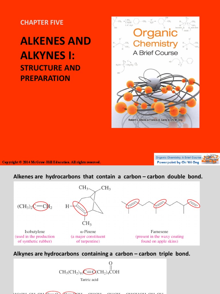 Alkene - Alkynes 1 | PDF | Alkene | Alkane