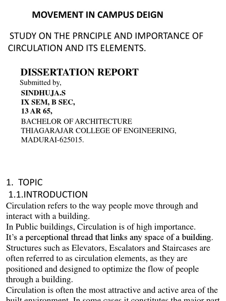 Campus Circulation Design Principles | PDF | Stairs | Nature