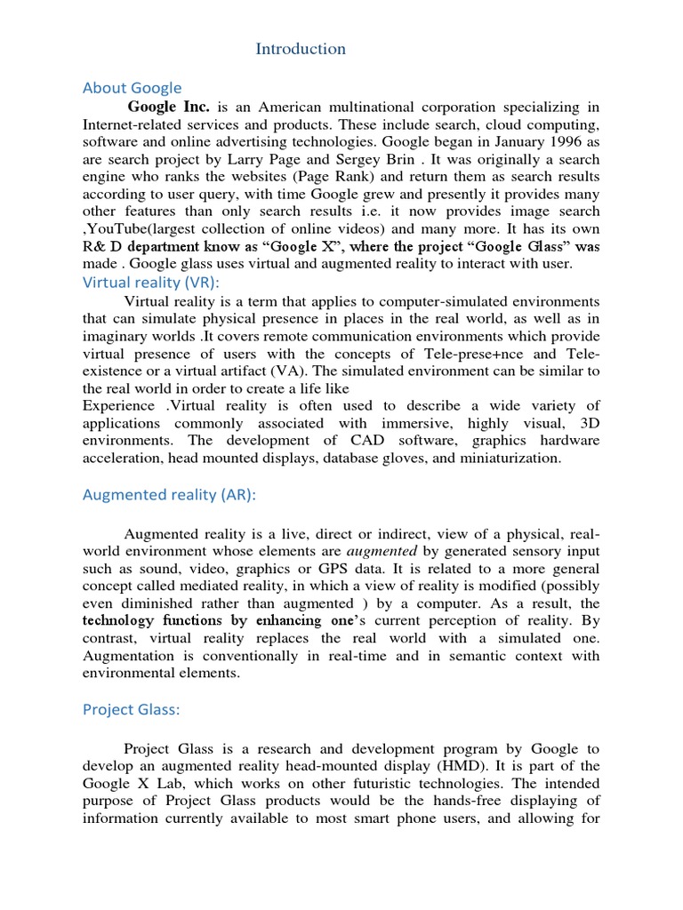 About Google: Google Inc. Is An American Multinational Corporation ...