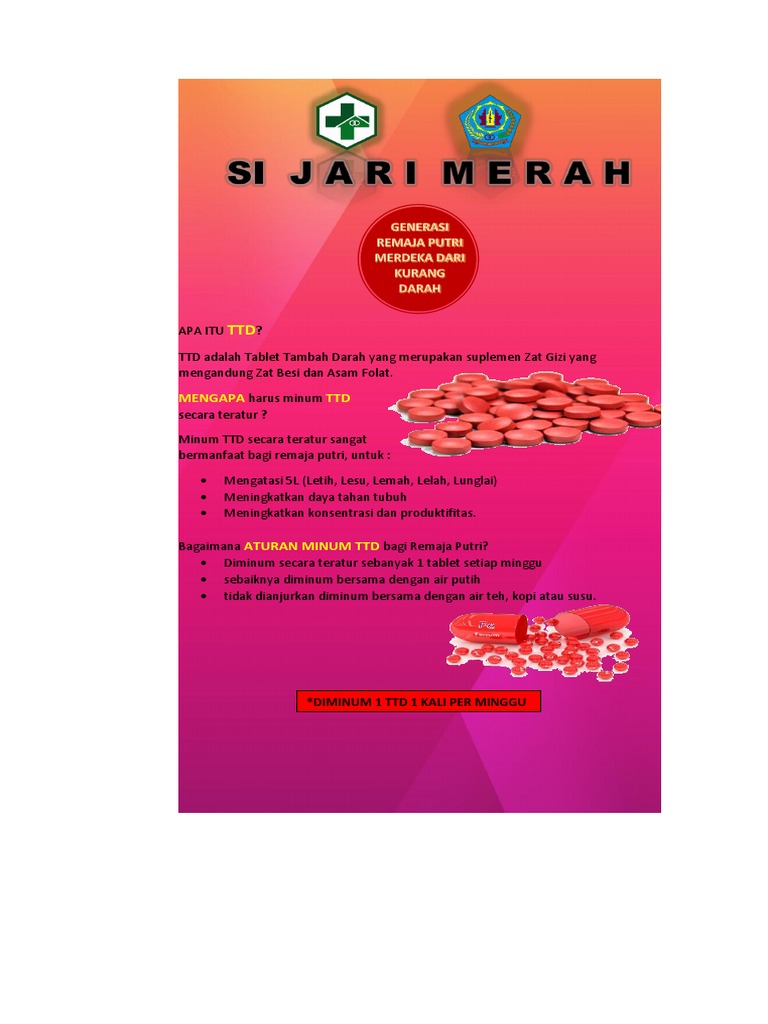 Pentingnya TTD untuk Remaja Putri | PDF | Gaya Hidup