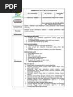 SOP Pemasangan Infus Lengkap Sesuai Standar Akreditasi | PDF