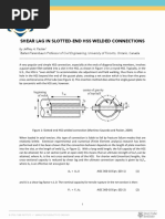 HSS Cap Plate Connection | PDF | Beam (Structure) | Yield (Engineering)