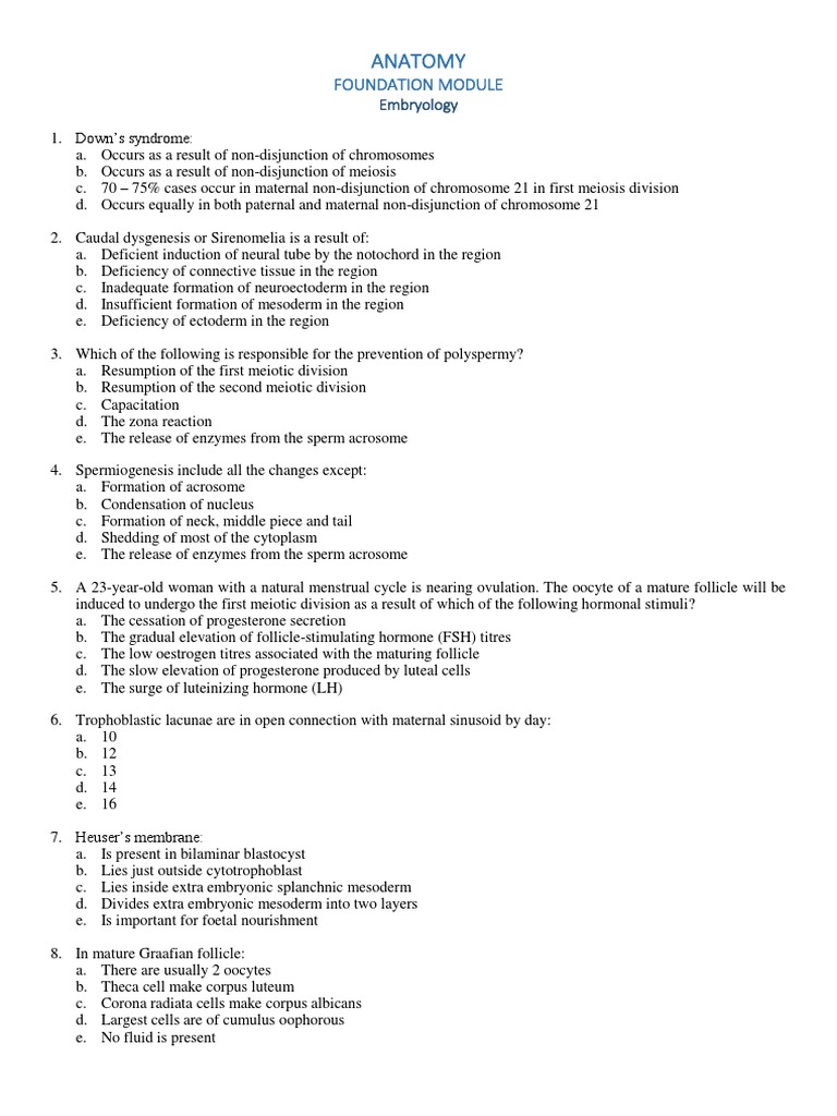 Anatomy MCQs | PDF | Arm | Hand